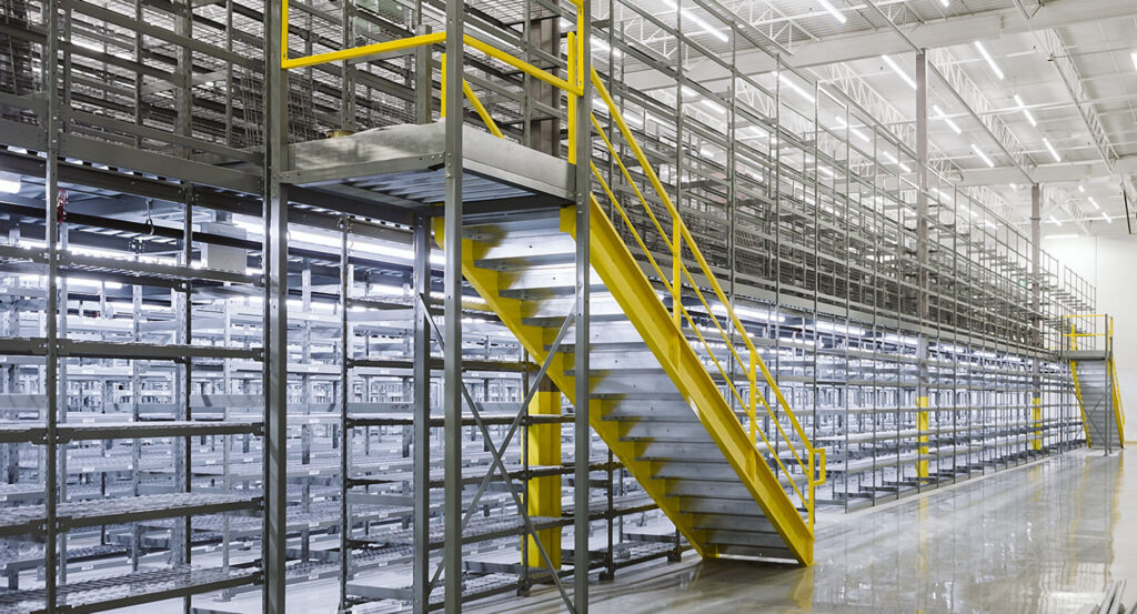 Metalware Multi-level Shelving Systems - Pick Towers